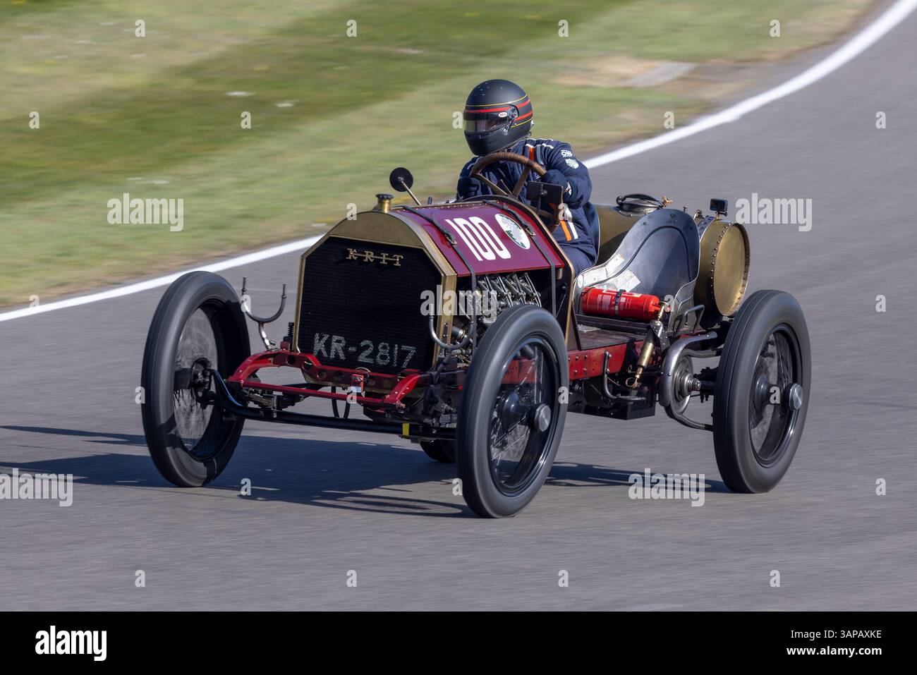 Neil Gough in his 1911 K-R-I-T 100hp Racer during the S.F. Edge Trophy ...