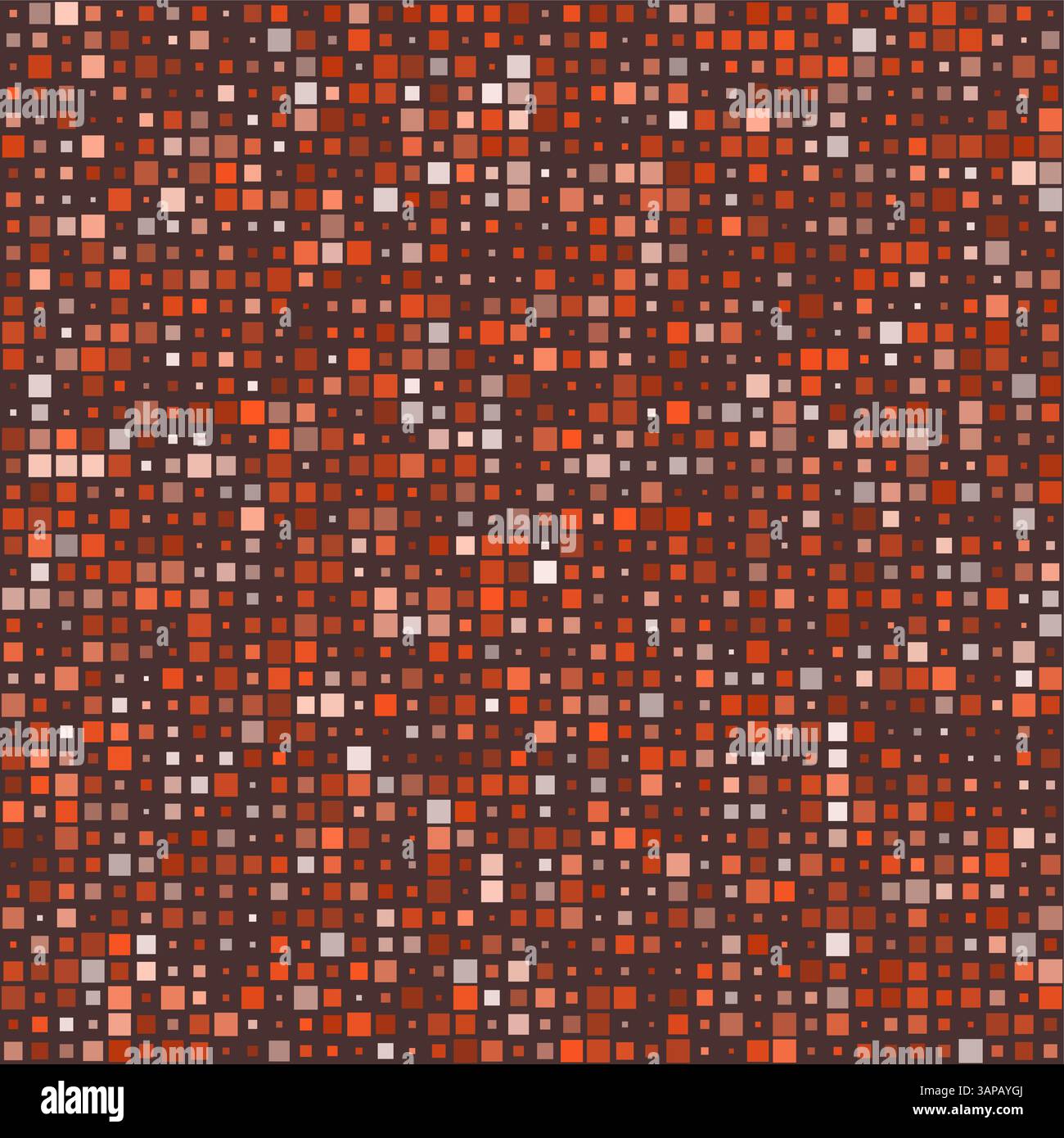 Geometric Shapes Background Squares In Multiple Colors Deep Red