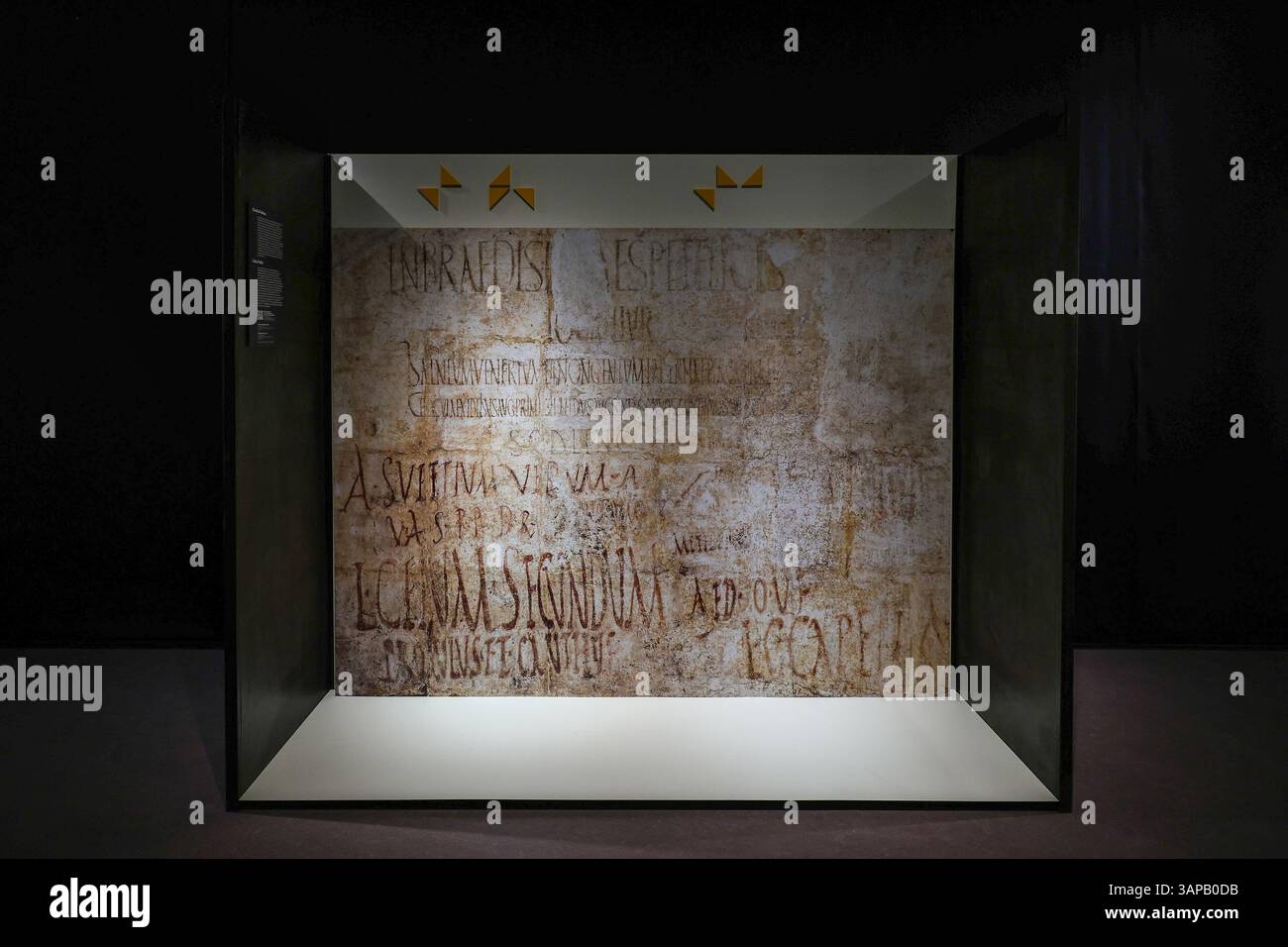 Pompeii, Italy, 16 April 2025. A view of the new exhibition Being a Woman in Ancient Pompeii ...