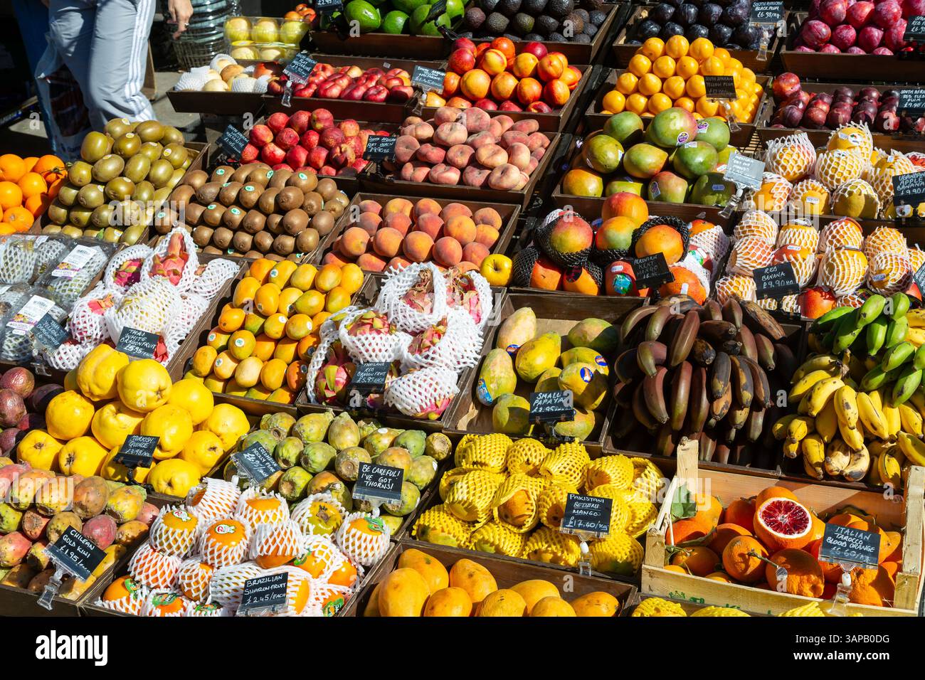 Display outside Brothers Fruit and Vegetables shop, East Dulwich ...