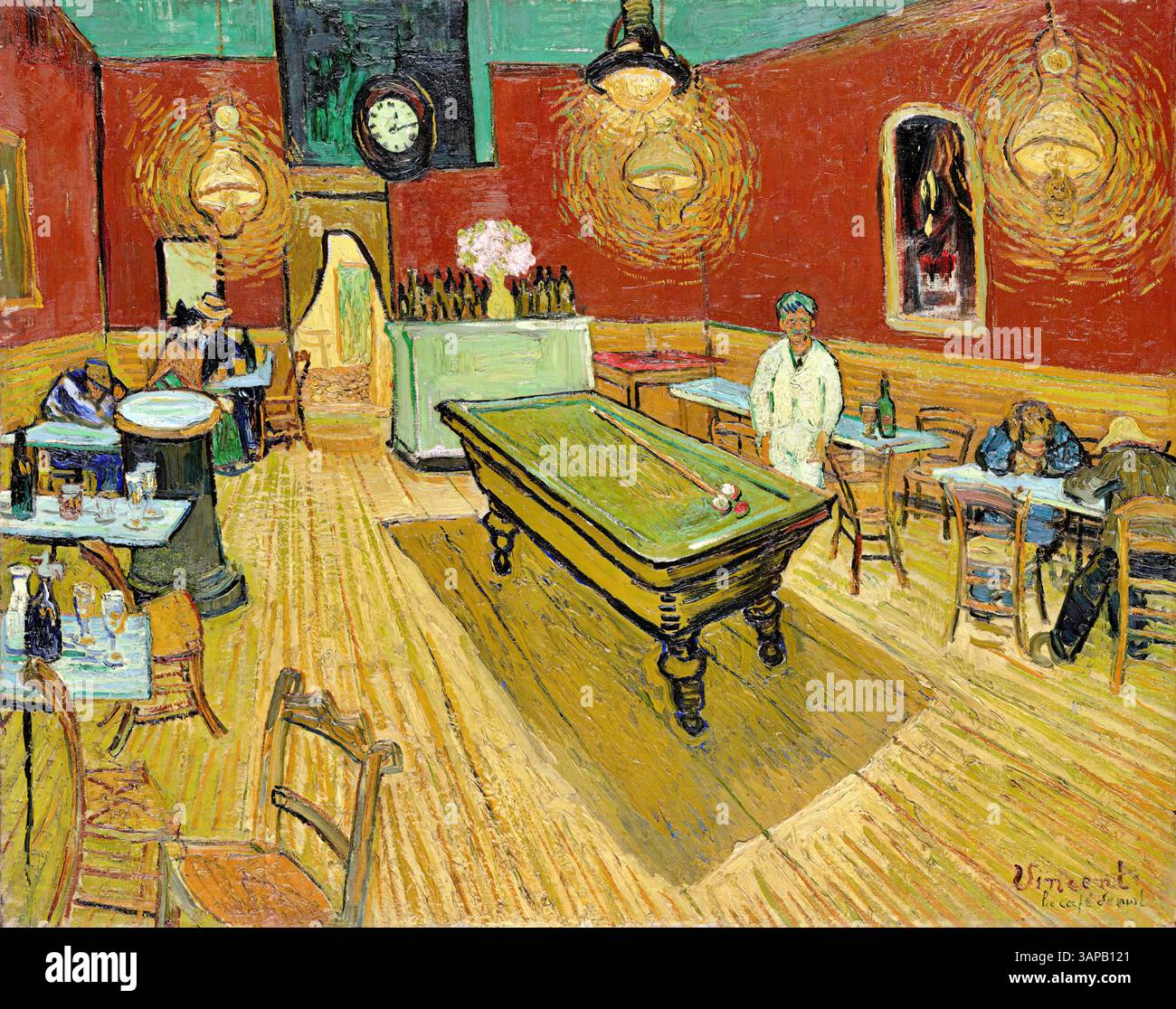 Cafe van gogh arles Stock Vector Images - Alamy