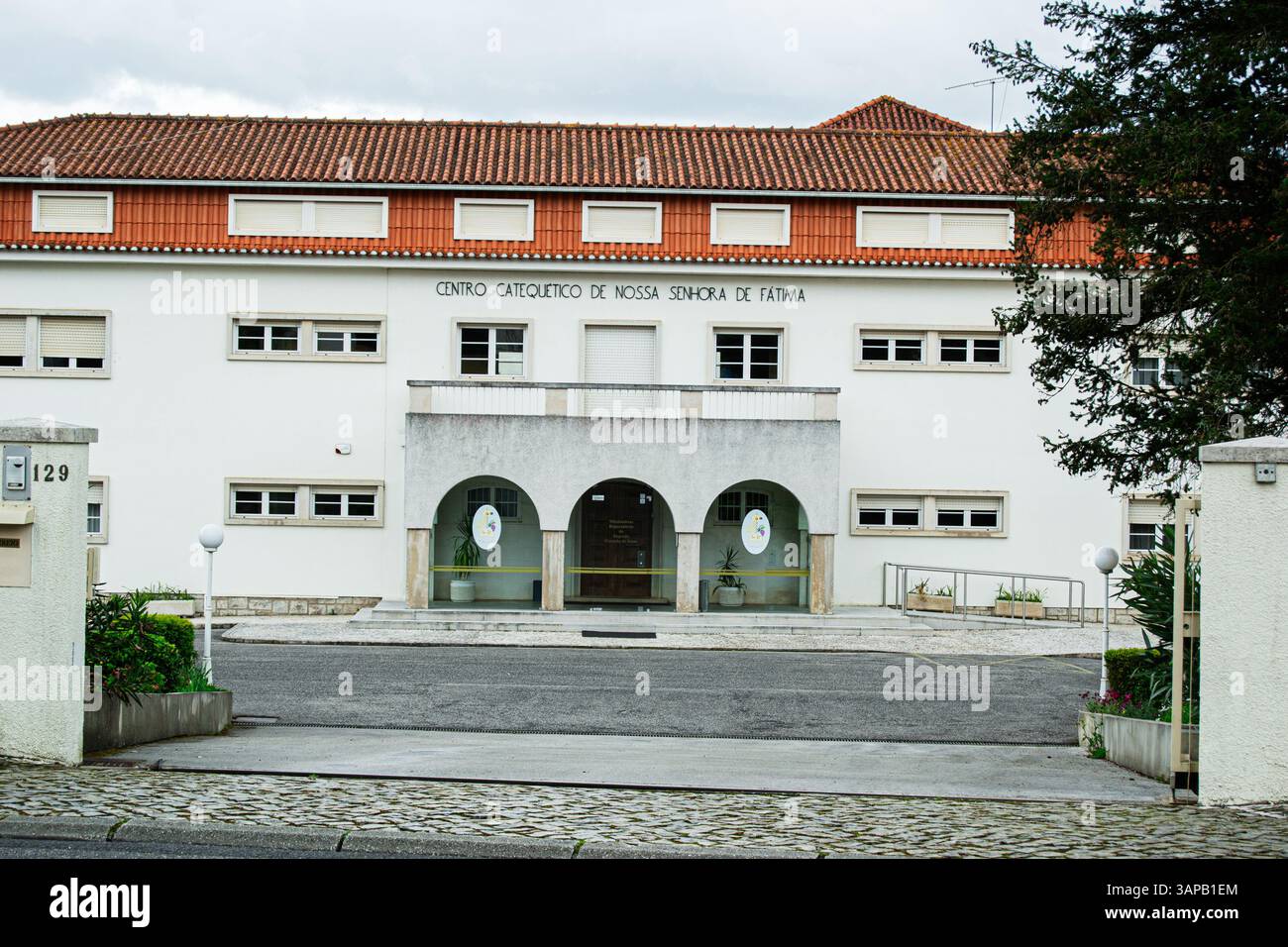 Fatima, Portugal - April 15, 2025: Centro Catequetico De Nossa Senhora ...