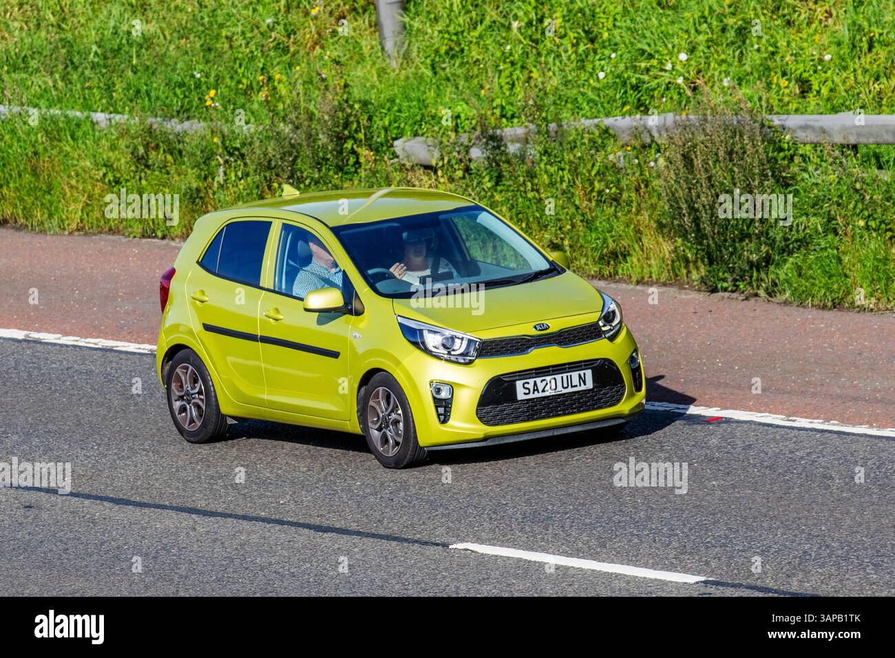 2020 Green Fiat Picanto, Picanto Zest 66 ISG Start/Stop Car Hatchback ...