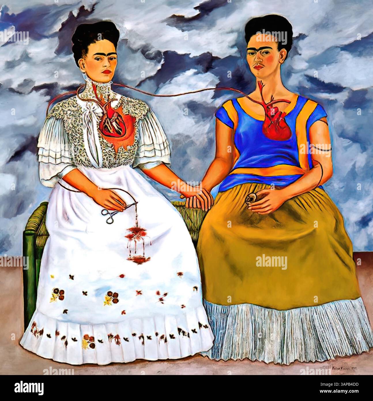 The two fridas (1939) hi-res stock photography and images - Alamy