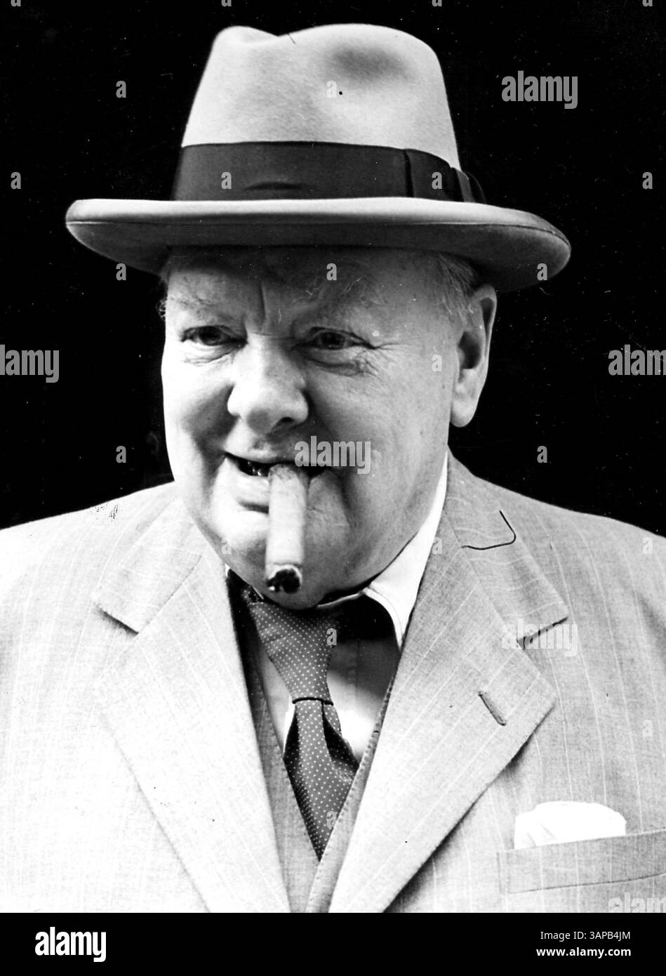 WINSTON CHURCHILL. 1953(Credit Image: © Globe Photos/ZUMA Wire Stock ...