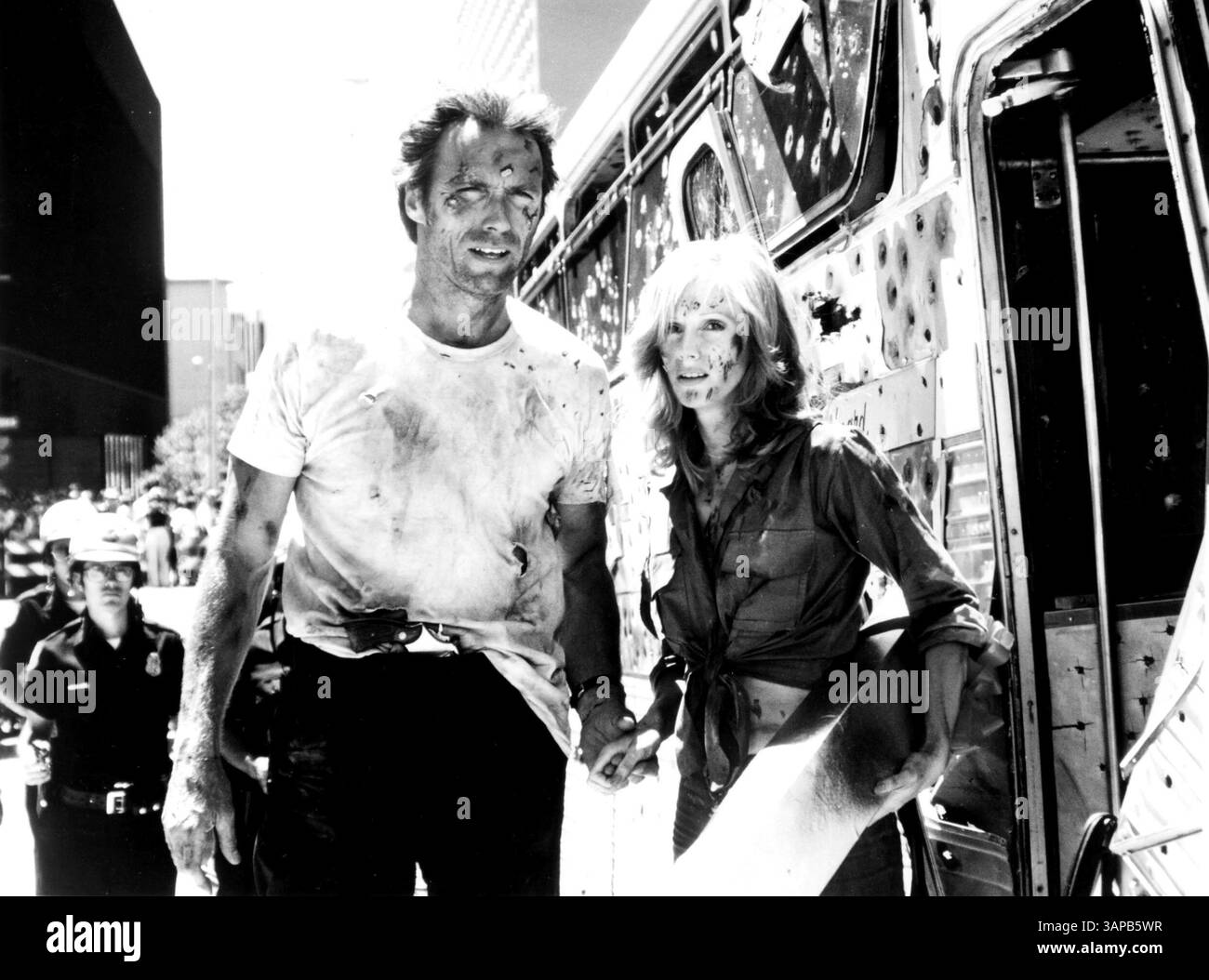 Jan. 1, 2011 - CLINT EASTWOOD AND SONDRA LOCKE IN ''THE GAUNTLET''.1977 ...