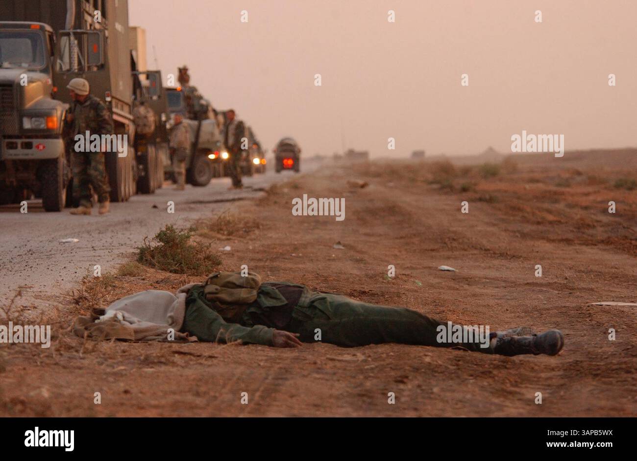 Dead iraqi soldier hi-res stock photography and images - Alamy