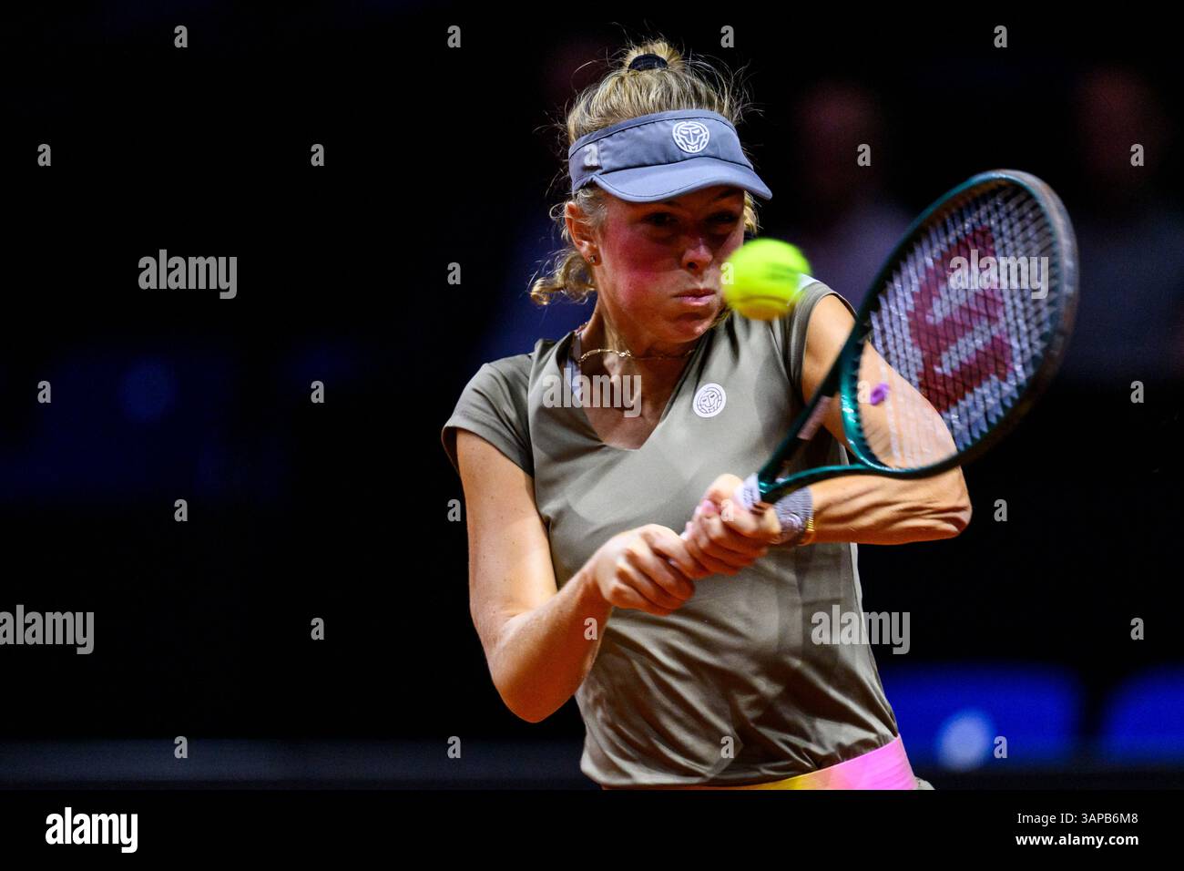 16 April 2025, Baden-Württemberg, Stuttgart: Tennis: WTA Tour ...