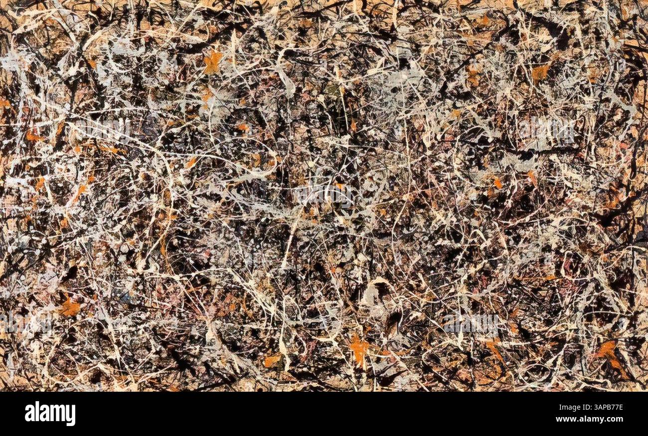Jackson pollock lavender mist 1950 hi-res stock photography and images - Alamy