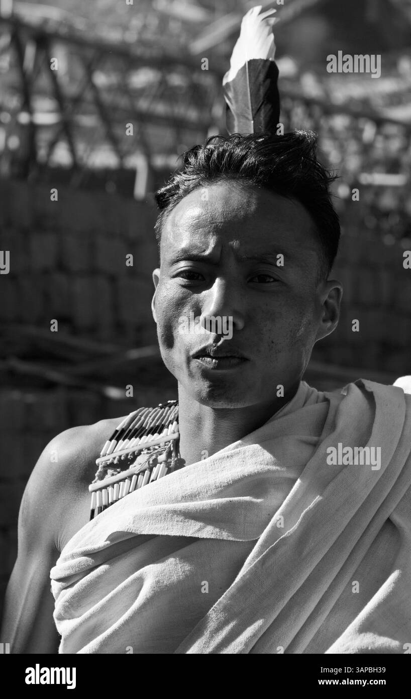 Naga tribe skull Black and White Stock Photos & Images - Alamy