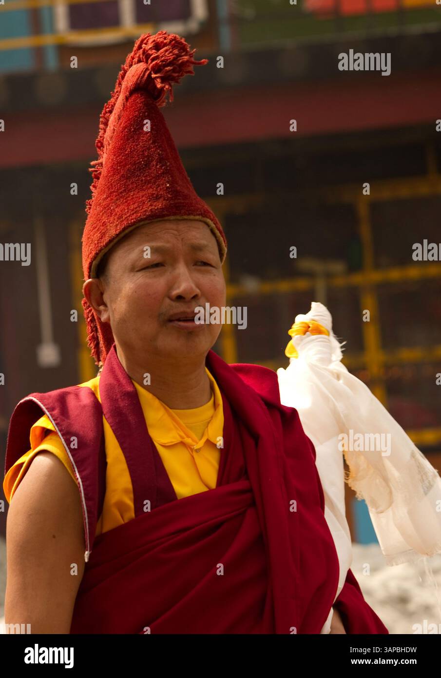 Novice buddhist monk teacher hi-res stock photography and images - Alamy