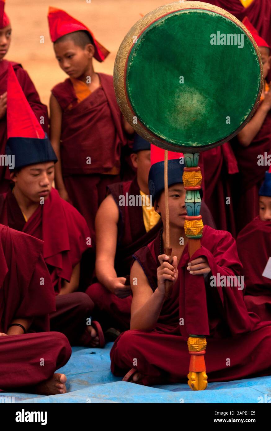 Novice buddhist monk teacher hi-res stock photography and images - Alamy