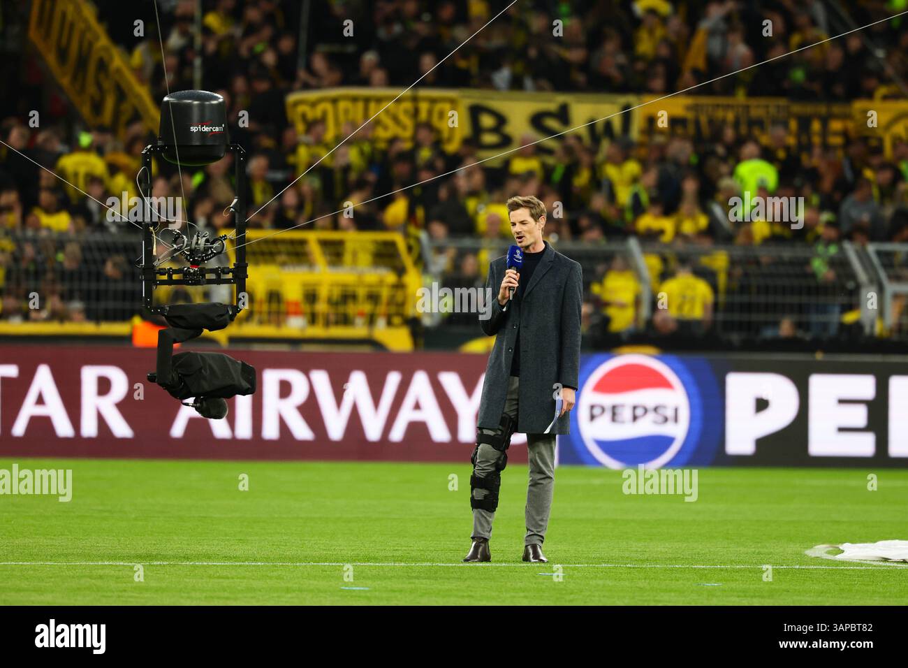 Dortmund, Deutschland. 15th Apr, 2025. Champions League Viertelfinale ...