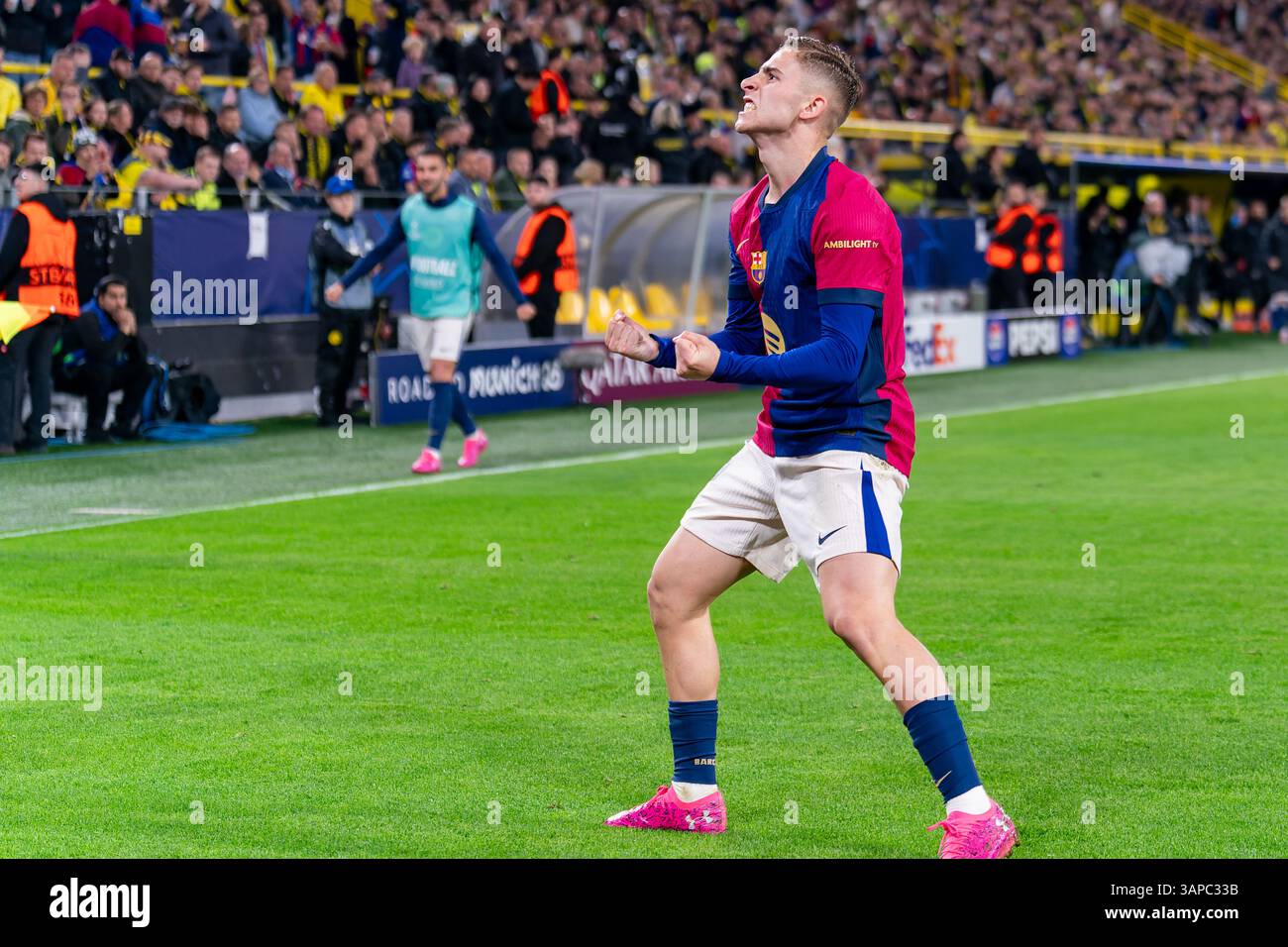 Dortmund, Germany. 15th Apr, 2025. DORTMUND, GERMANY - APRIL 15: Fermin ...