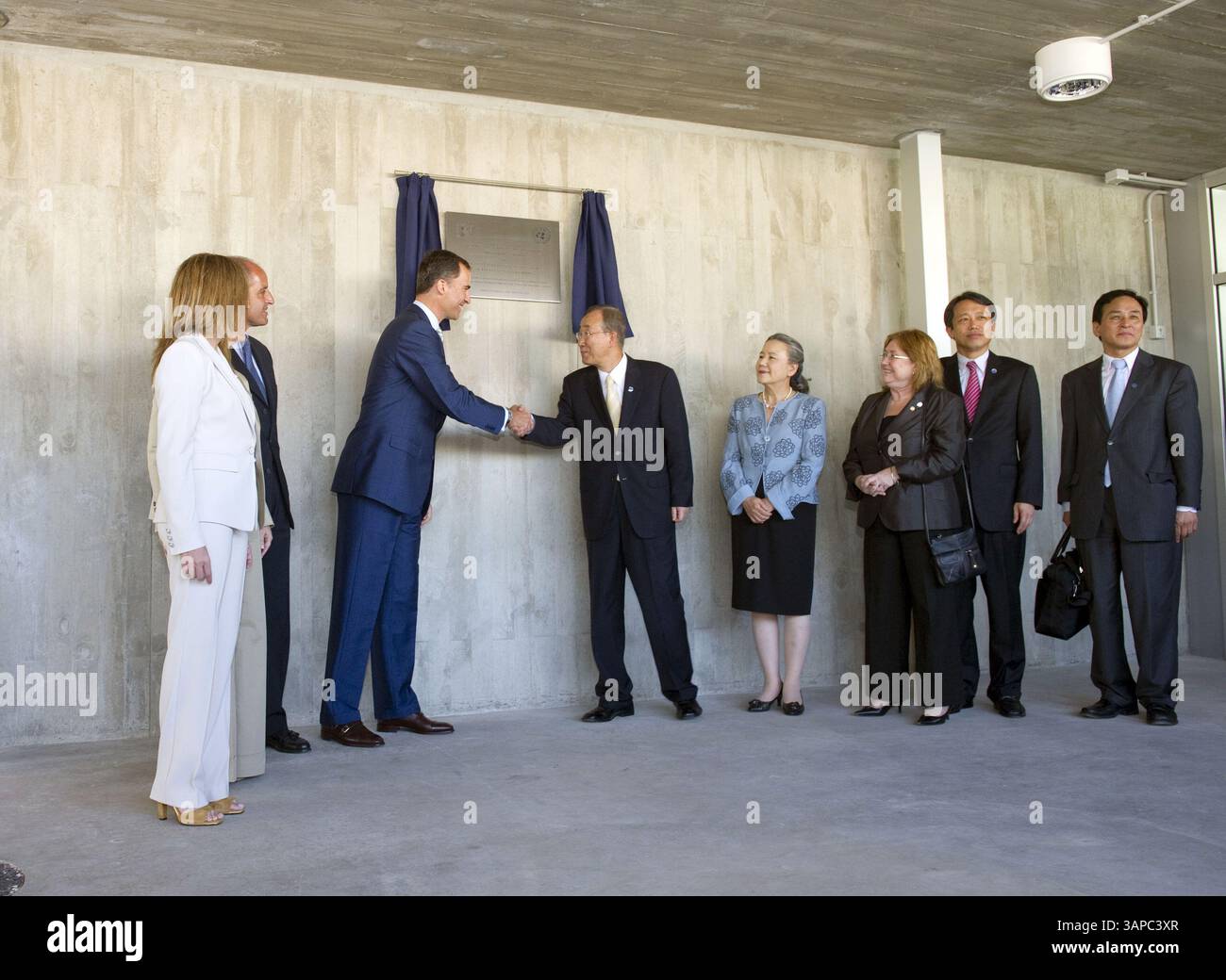 July 07, 2011 - Valencia, Spain - United Nations Secretary-General BAN ...