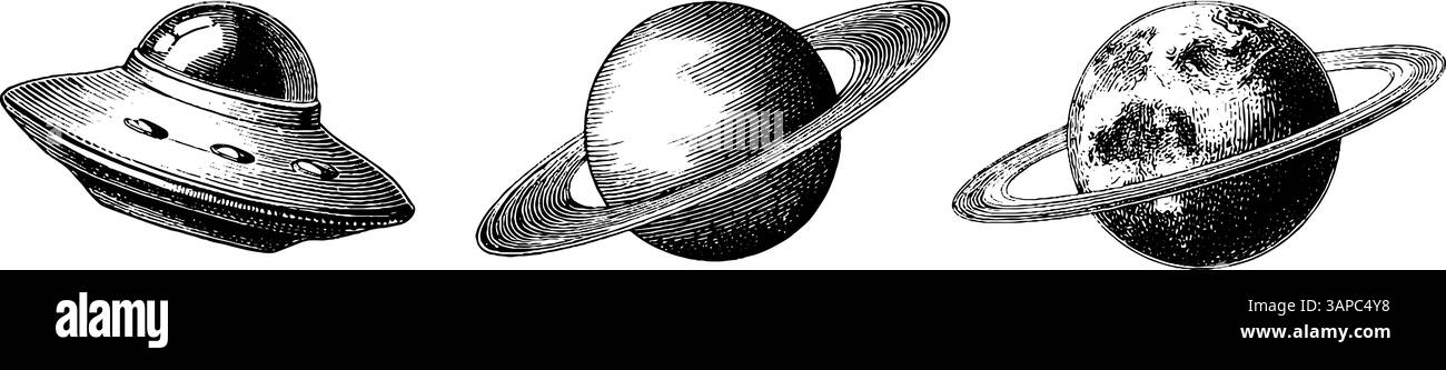 Extraterrestrial terrain Stock Vector Images - Alamy