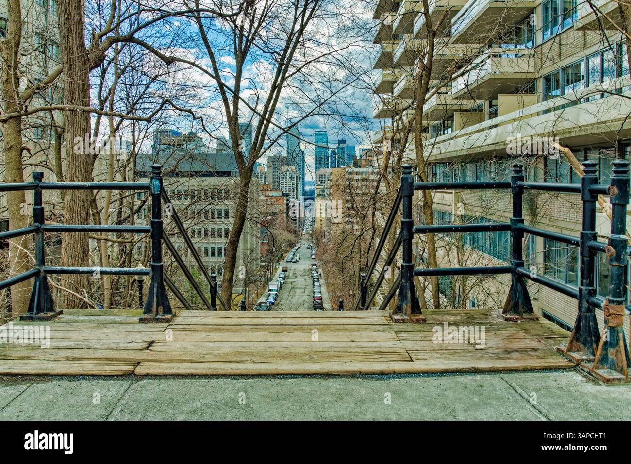 Promenade sir william osler steps view hi-res stock photography and ...