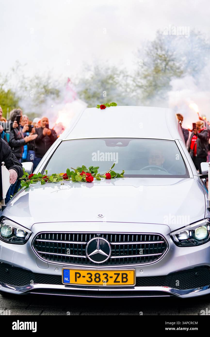 Rotterdam, Netherlands. 16th Apr, 2025. Rotterdam - The car during the ...