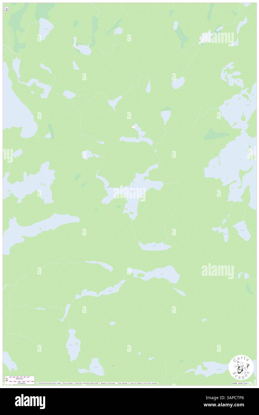 Lac des Mille Iles, Abitibi-Témiscamingue, CA, Canada, Quebec, N 48 4 ...