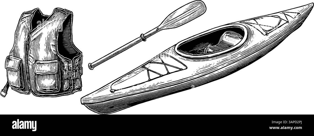 Vintage engraved illustration of jellyfish and seaweed for marine ...