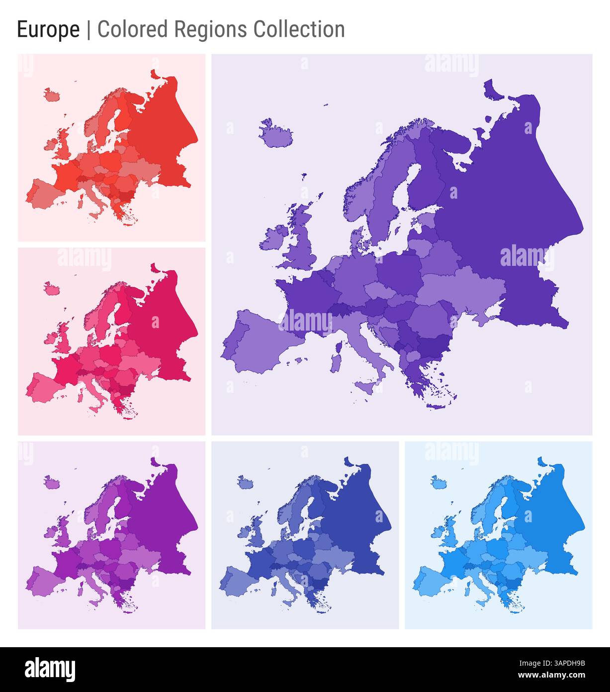 Europe Map Countries Continent
