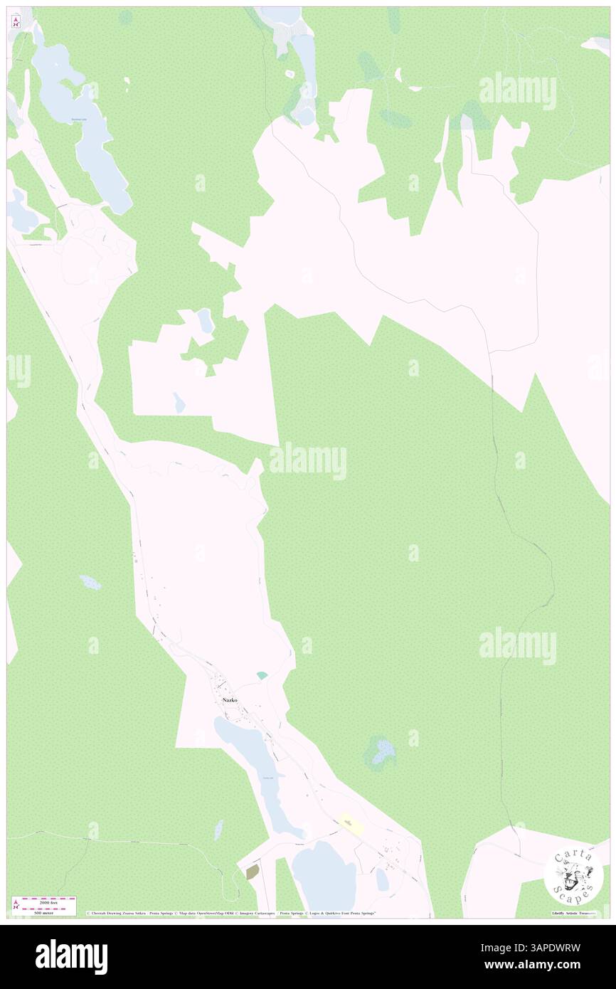 Nazco cemetery indian reserve 20a hi-res stock photography and images ...