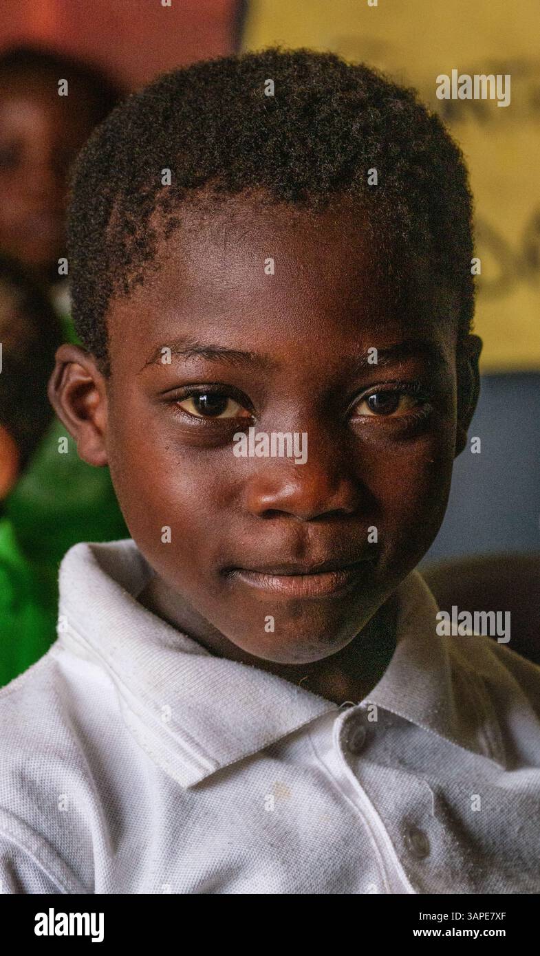 Accra, Ghana. Young Ghanaian Schoolboy of Ga Ethnicity (Tribe Stock ...