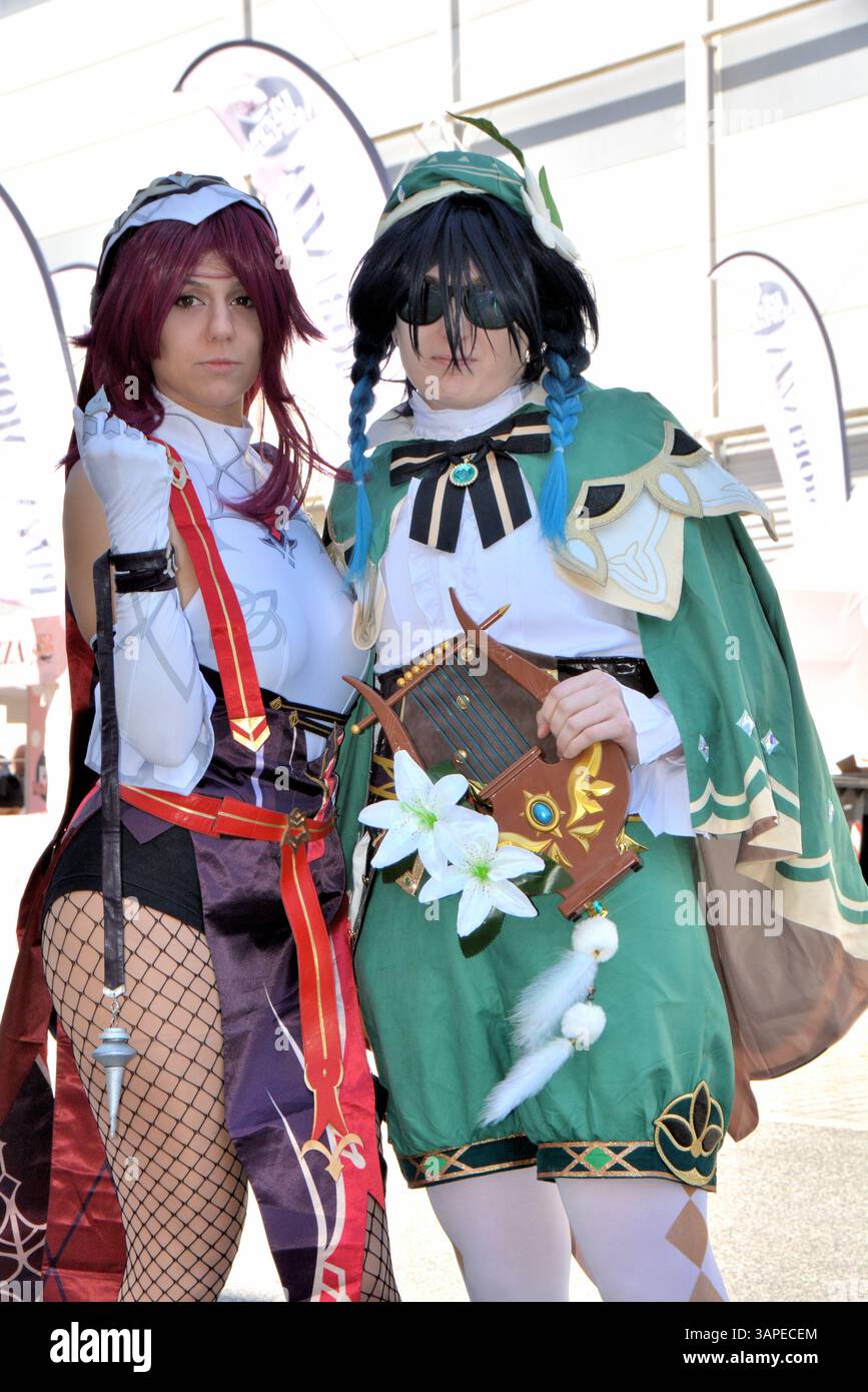 Italy : Romics 2025,event in Rome, April 4,2025 Stock Photo - Alamy