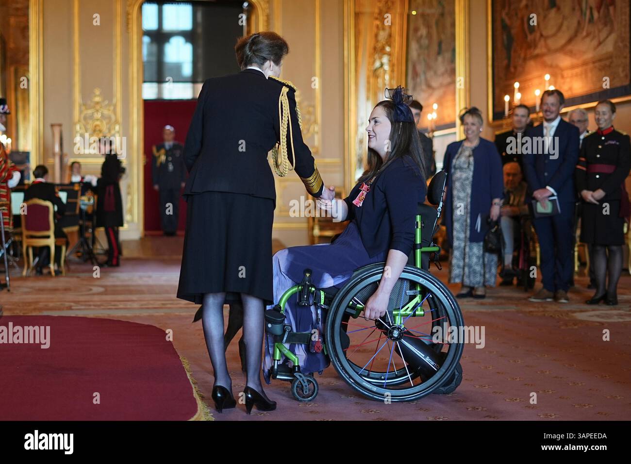 Tully Kearney, from Walsall, is made an Officer of the Order of the ...