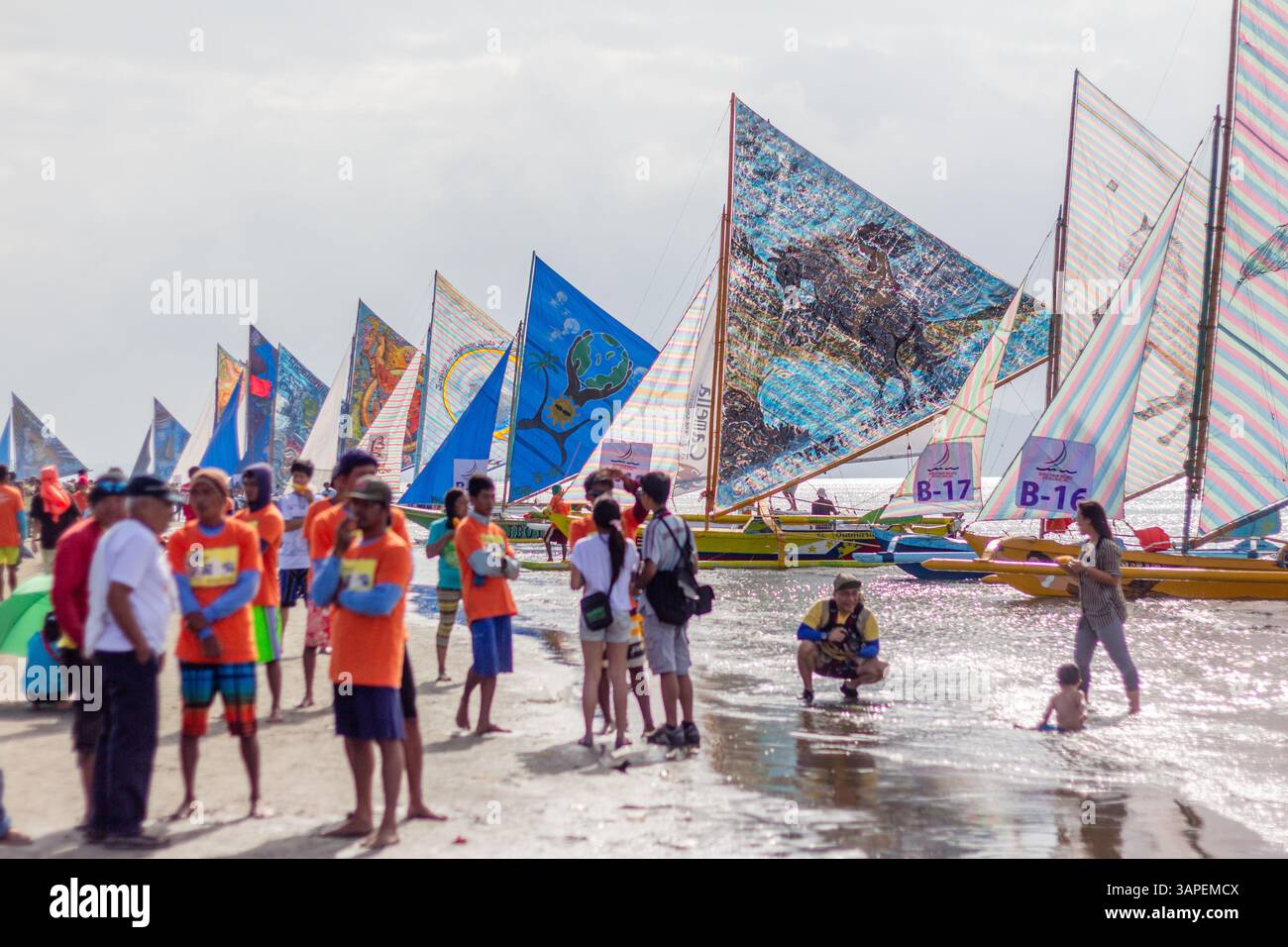The Paraw Regatta Festival in Iloilo City, where vibrant paraws and ...
