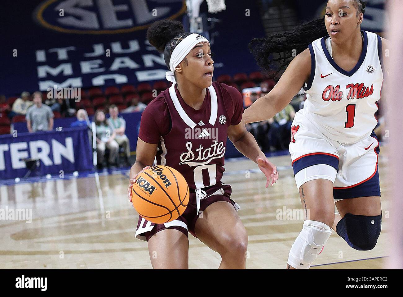 GREENVILLE, SC - MARCH 06: Mississippi State Bulldogs guard Denim ...