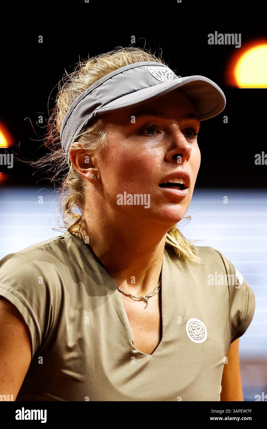 Stuttgart, Deutschland. 16th Apr, 2025. Im Bild Magdalena Frech ...