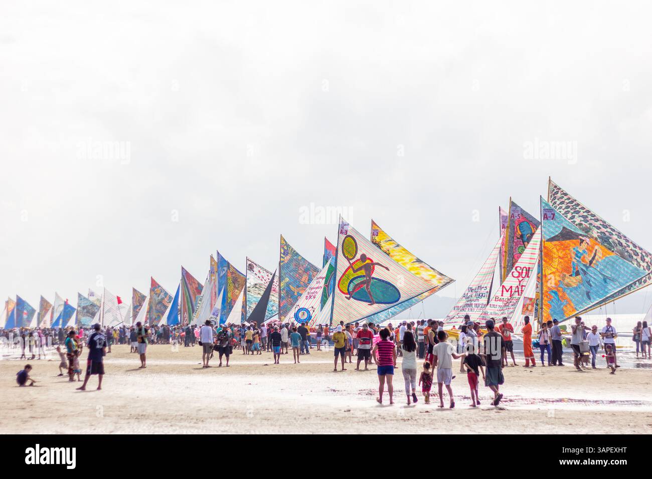 The Paraw Regatta Festival in Iloilo City, where vibrant paraws and ...