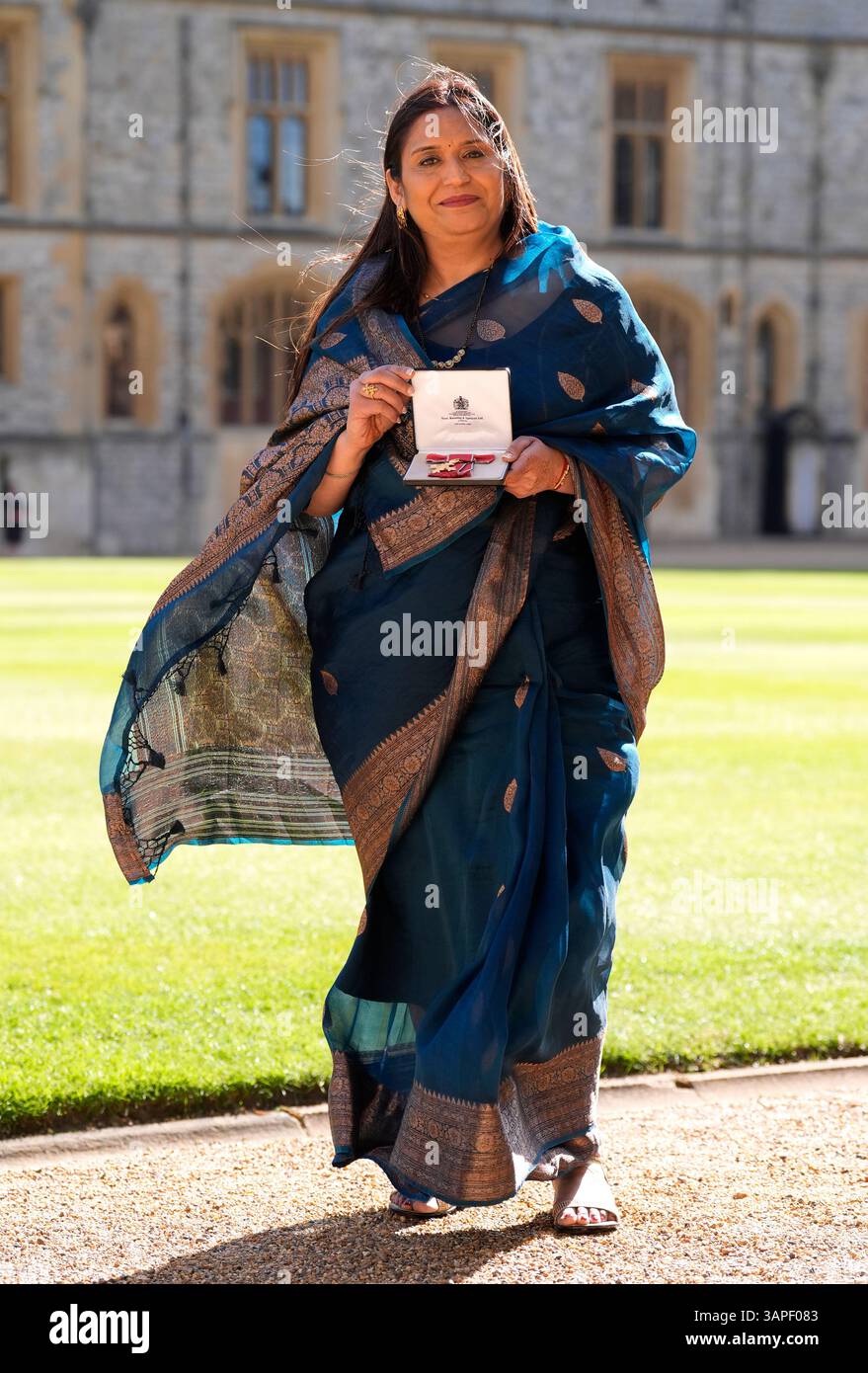 Seema Misra, from Bisley, Campaigner for Subpostmasters, after being ...
