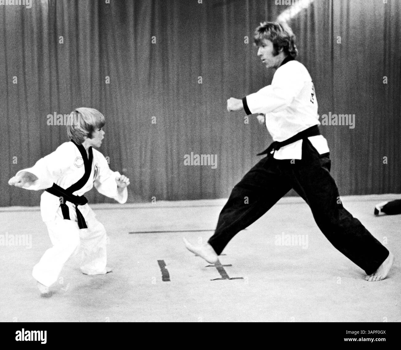Dec. 16, 2004 - CHUCK NORRIS AND PHILIP PALEY, A YOUNG BLACKBELT.1973 ...