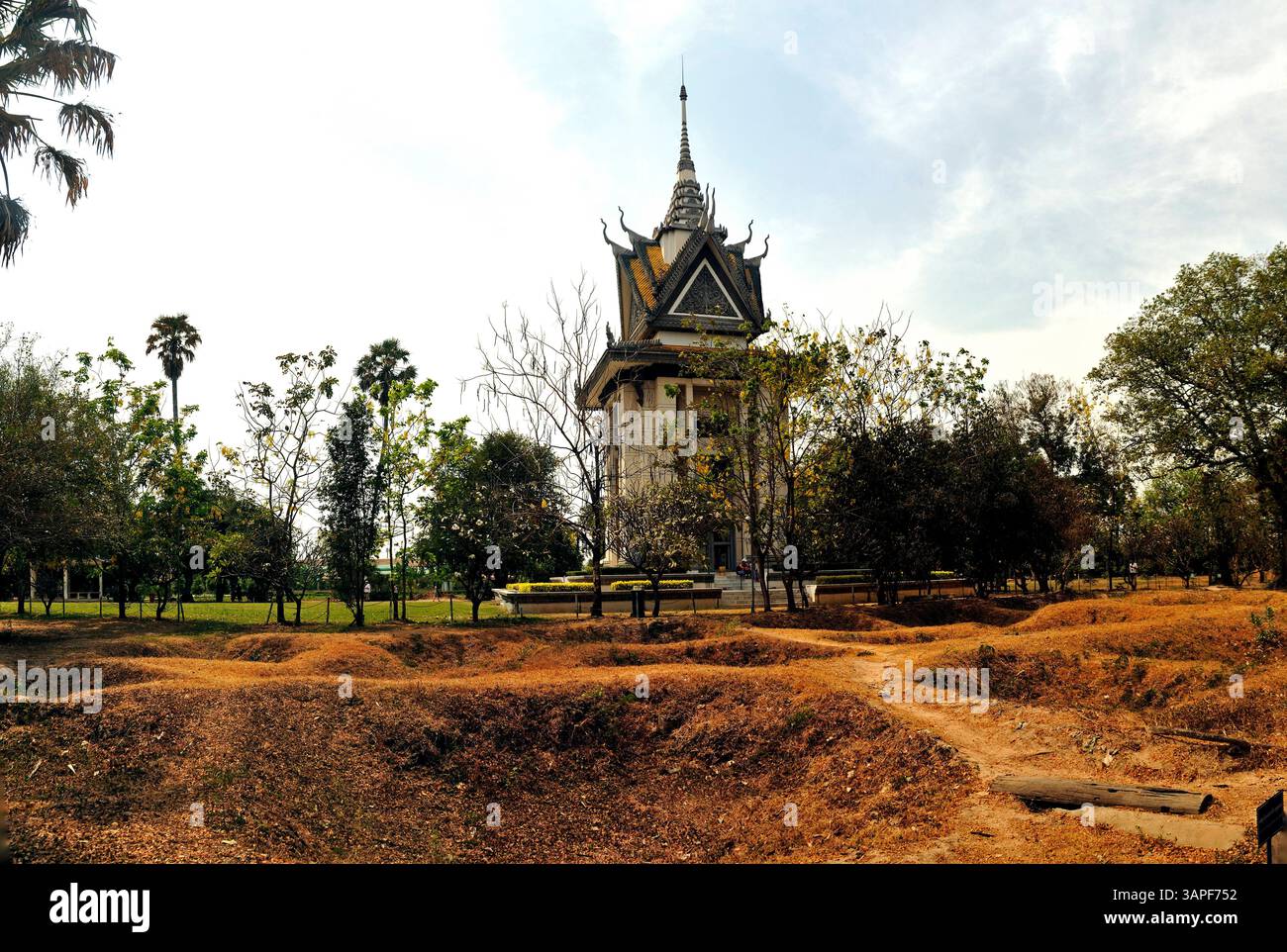 Choeung Ek Museum Gedenkstätte Killing Fields rote Khmer ...
