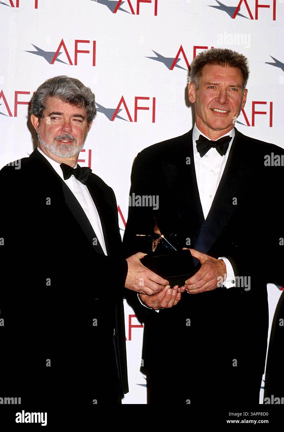 May 23, 2005 - GEORGE LUCAS WITH HARRISON FORD .''AFI TRIBUTE TO ...