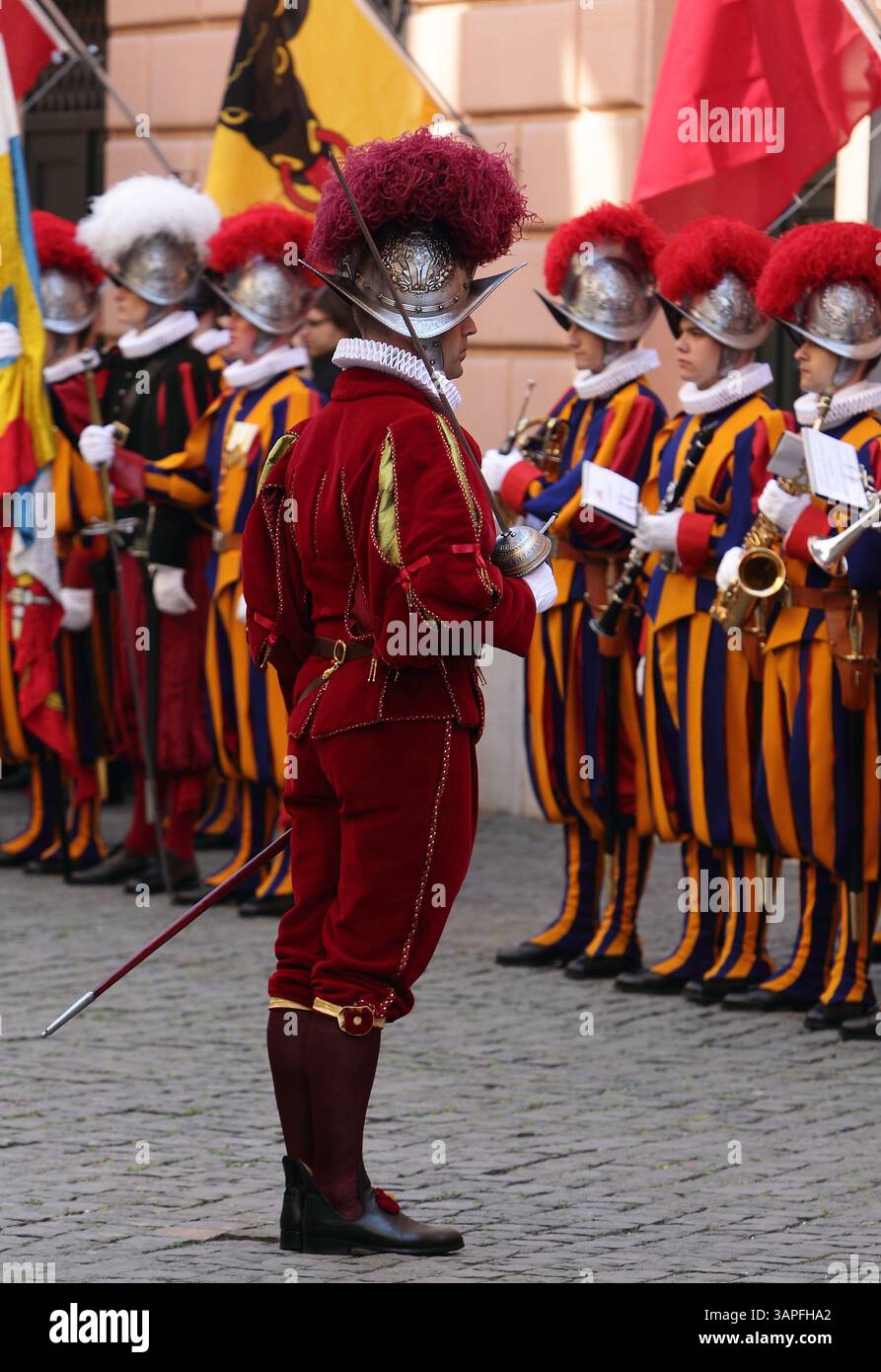 May 6, 2011 - Vatican City State (Holy See) - Swiss Guard's swearing ...