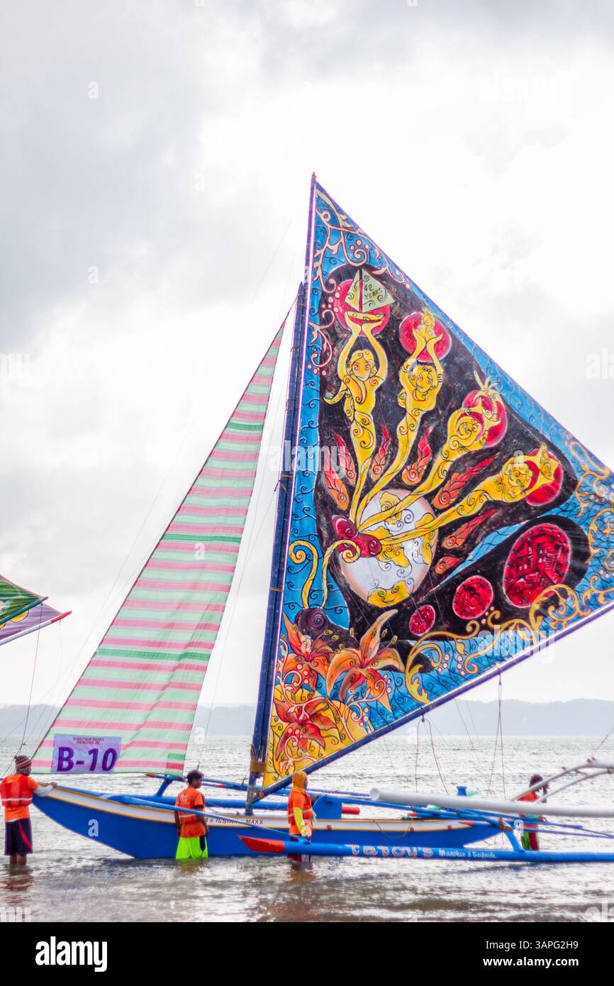 The Paraw Regatta Festival in Iloilo City, where vibrant paraws and ...