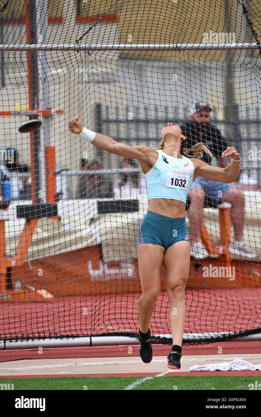 Valarie Allman wins the women's discus in a meet record 218-11 (66.72 ...