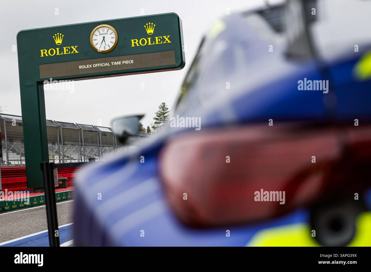 Horloge Rolex, pit lane during the 6 Hours of Imola 2025, 2nd round of ...