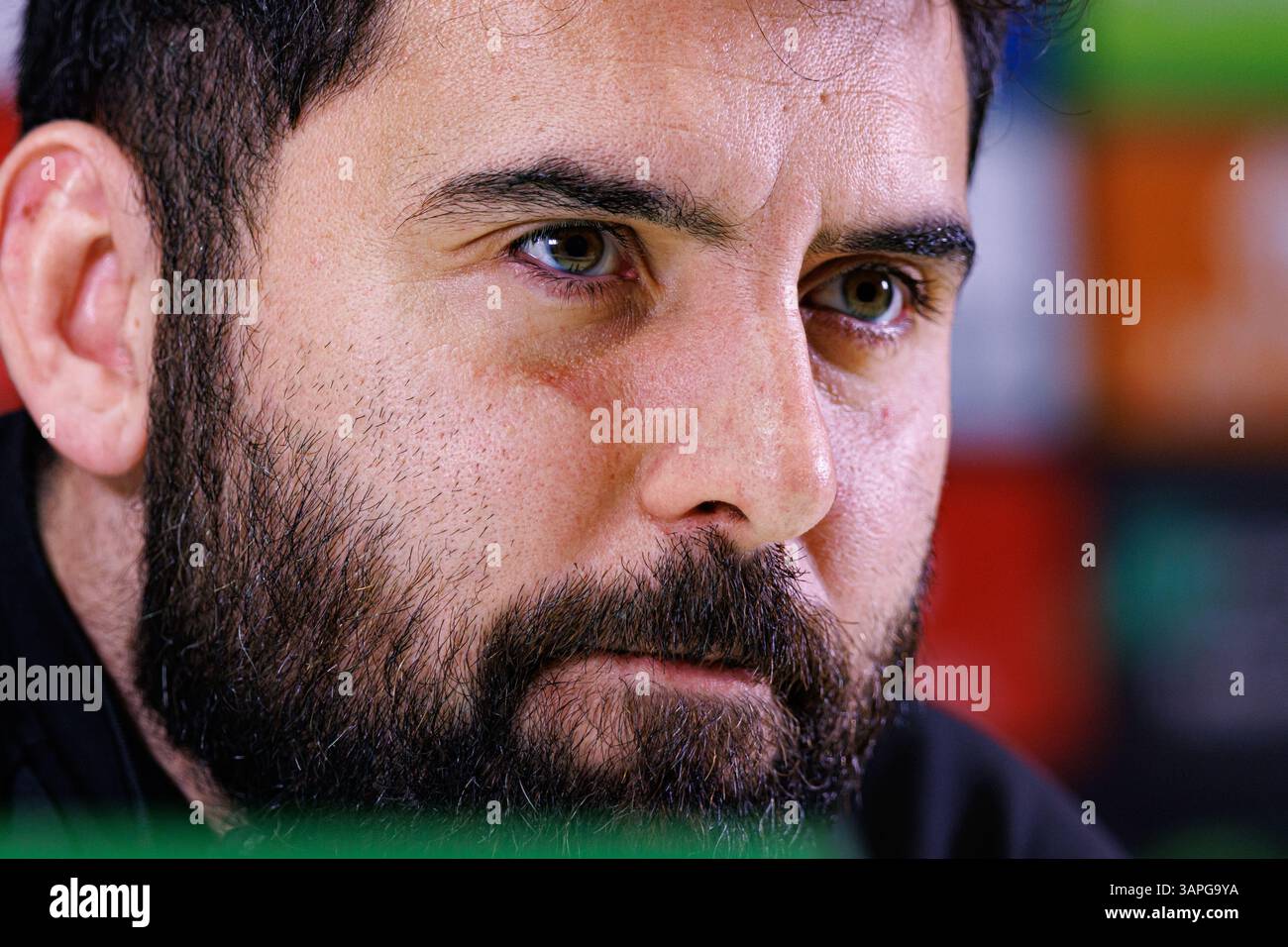 London, UK. 16th Apr, 2025. Goncalo Feio seen during Official Press ...