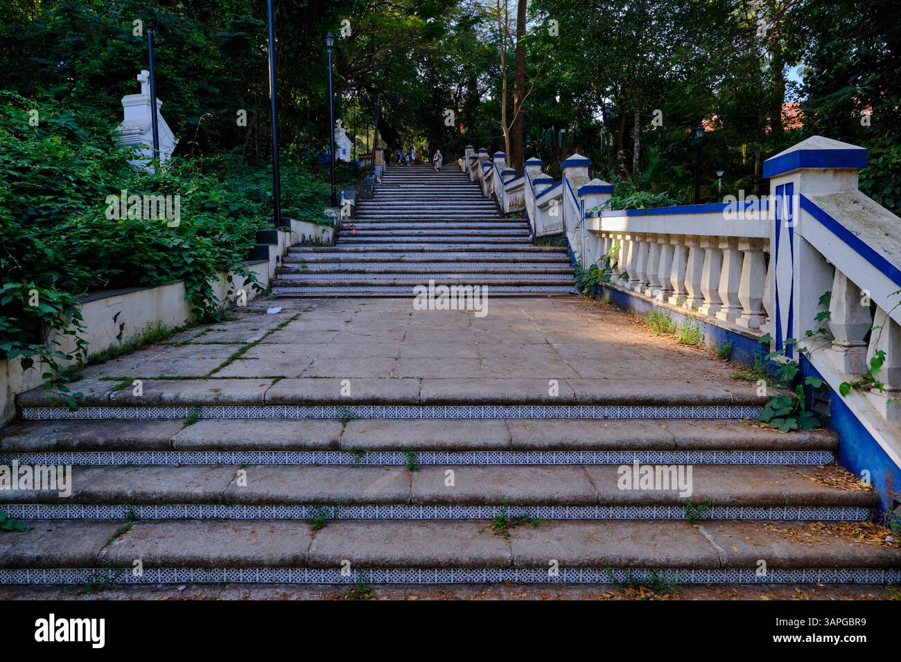 India, Goa state, Panaji (or Panjim), the state capital, Fontainhas ...