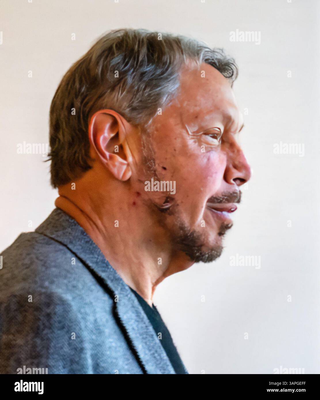 Larry ellison hi-res stock photography and images - Alamy