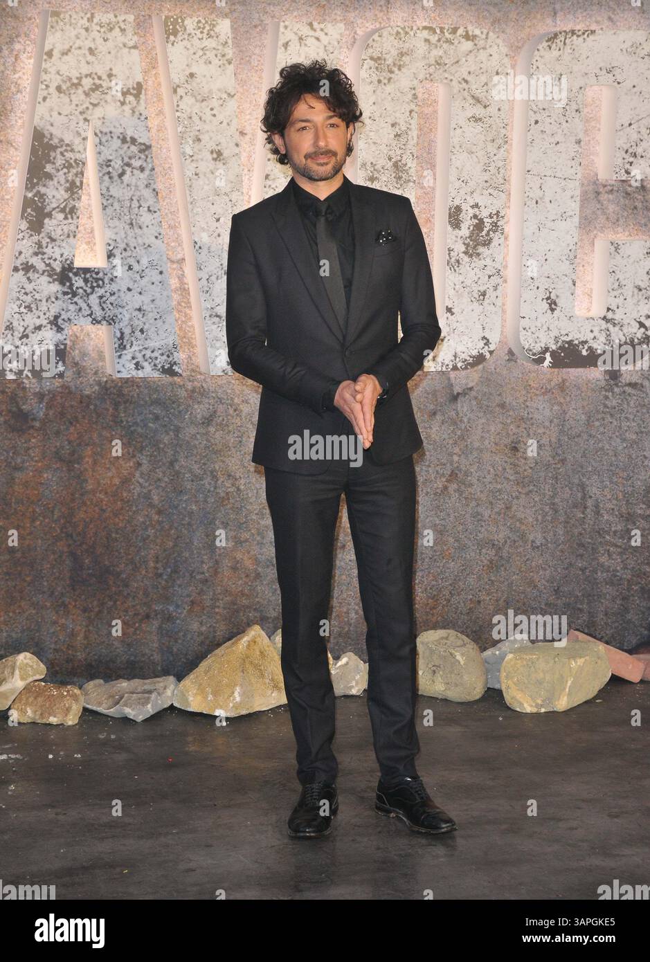 London, UK. 15th Apr, 2025. Alex Zane at the "Havoc" film premiere ...