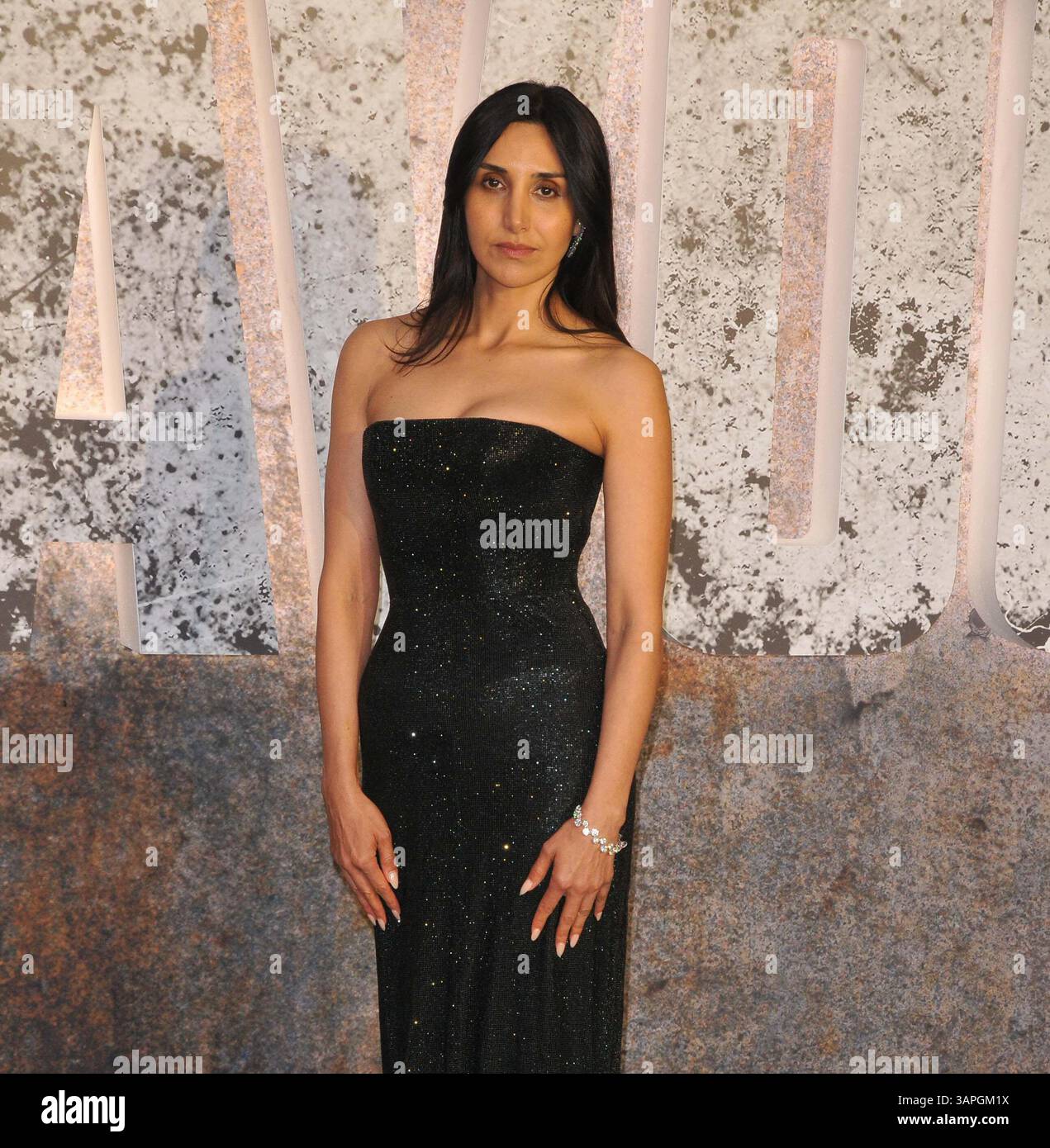 London, UK. 15th Apr, 2025. Narges Rashidi at the "Havoc" film premiere ...