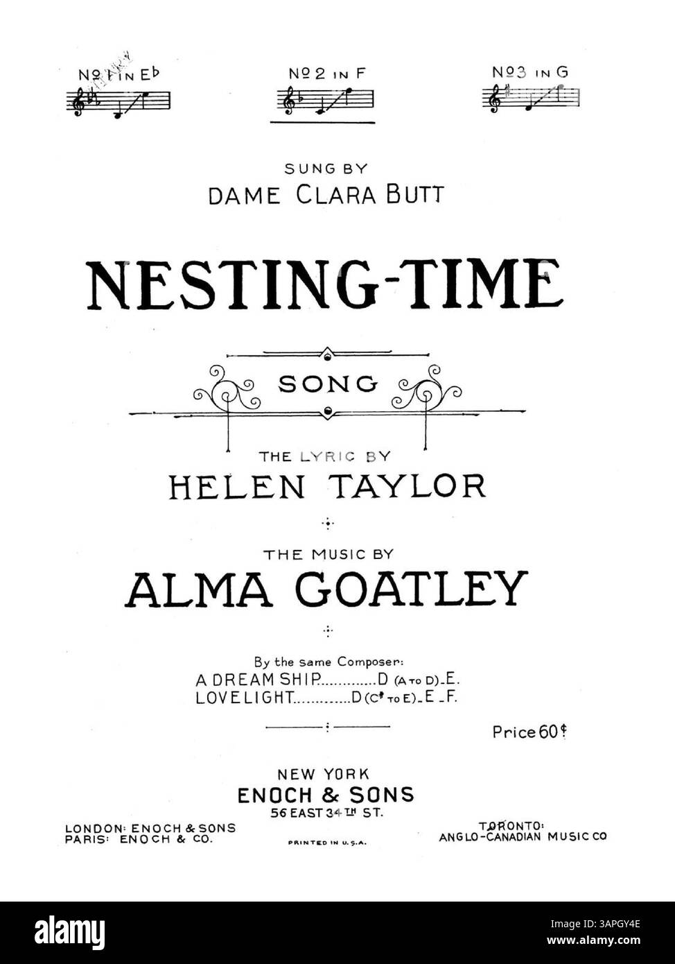 This sheet music cover from the University of Oregon Libraries shows ...