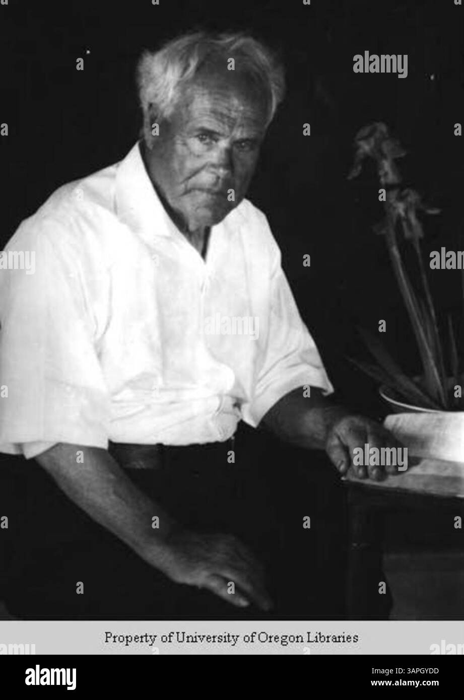 This photograph, part of the Doris Ulmann collection, features Mr ...