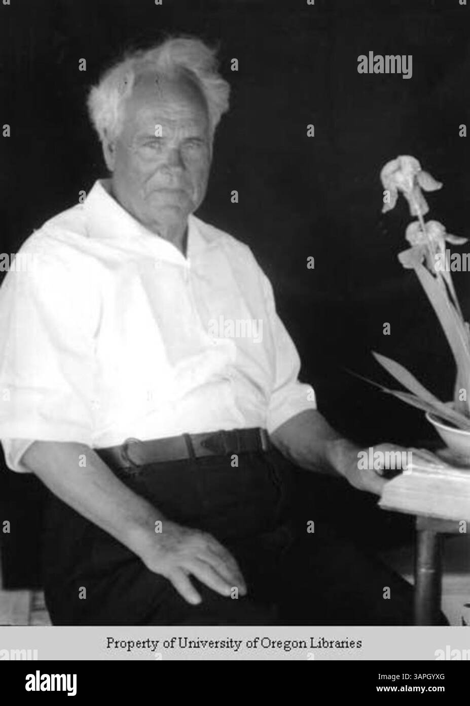 A portrait photograph of Mr. Penniman, captured by Doris Ulmann. The ...