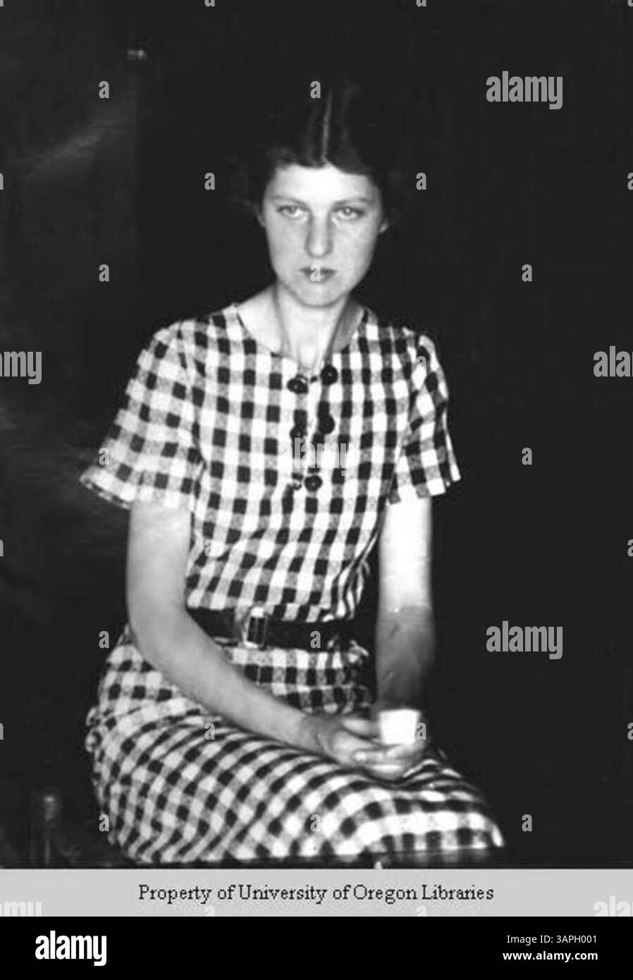 This photograph from the Doris Ulmann collection shows a student from ...